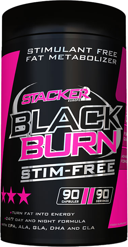Koop Stacker2 Black Burn Stim Free (90 Caps) | Supspace – Supspace NL