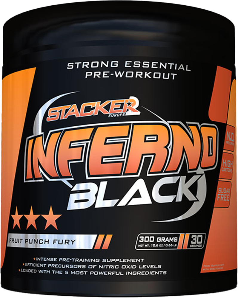 Stacker2 Inferno Black Fruit Punch Fury (300 g) – Supspace NL