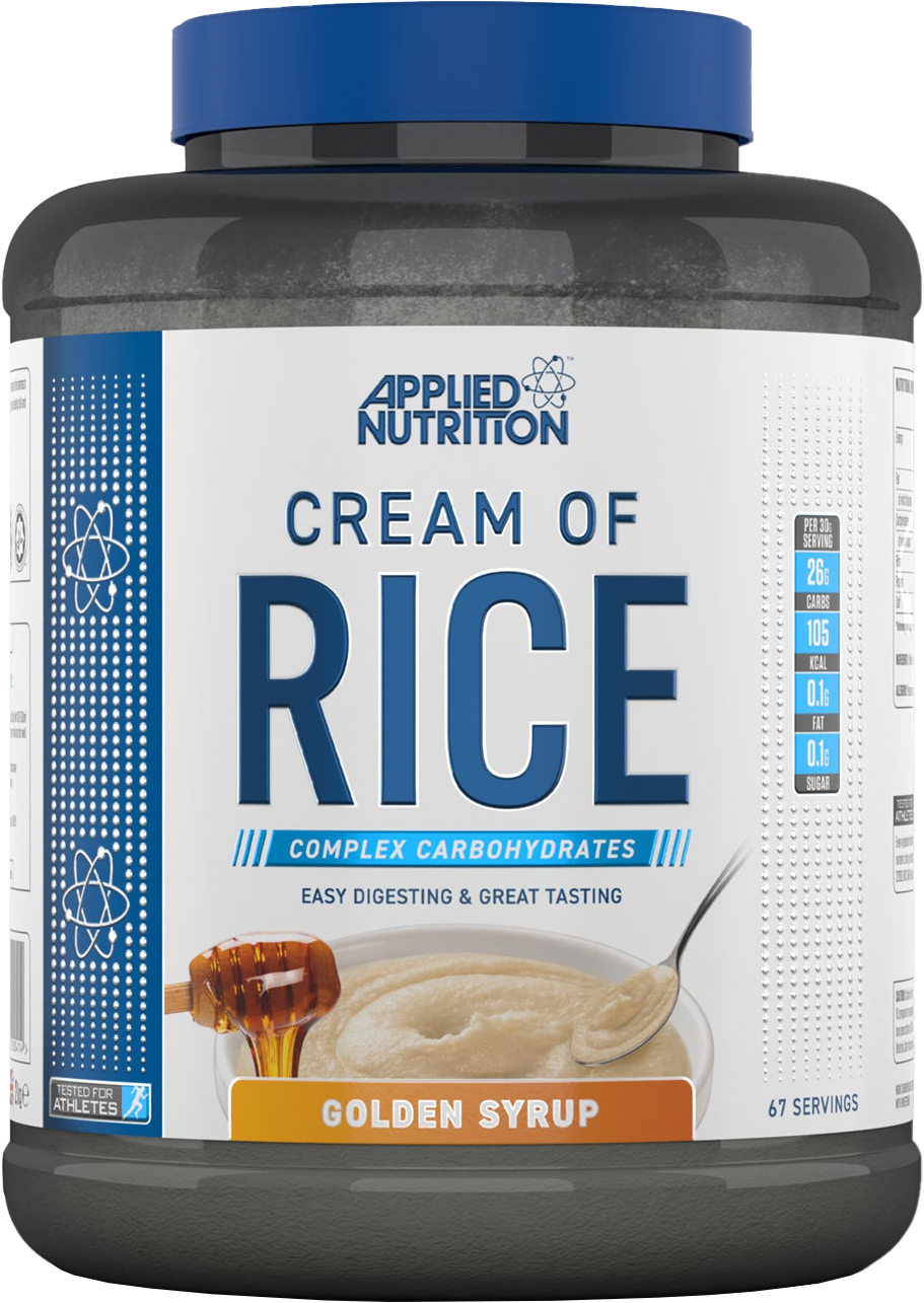 Applied Nutrition Cream of Rice Golden Syrup (2000 g) – Supspace NL