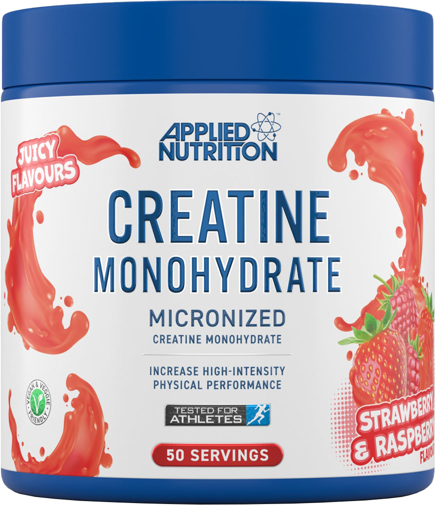 Applied Nutrition Flavoured Creatine Monohydrate Strawberry & Raspberr ...