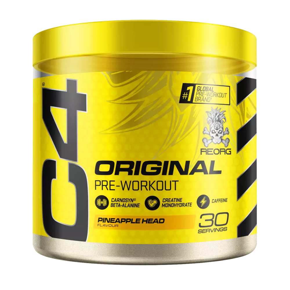 C4 Original Pre-workout Pineapple Head (30 servings) – Supspace NL