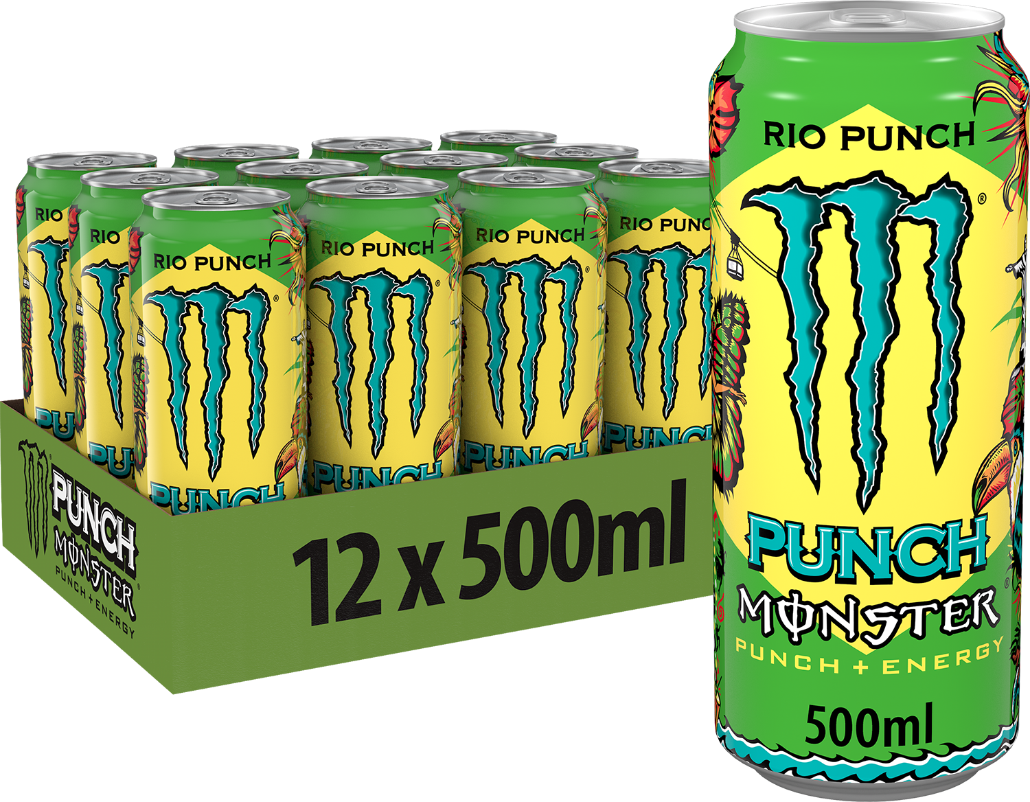 Monster Energy Rio Punch (12 x 500 ml) – Supspace NL