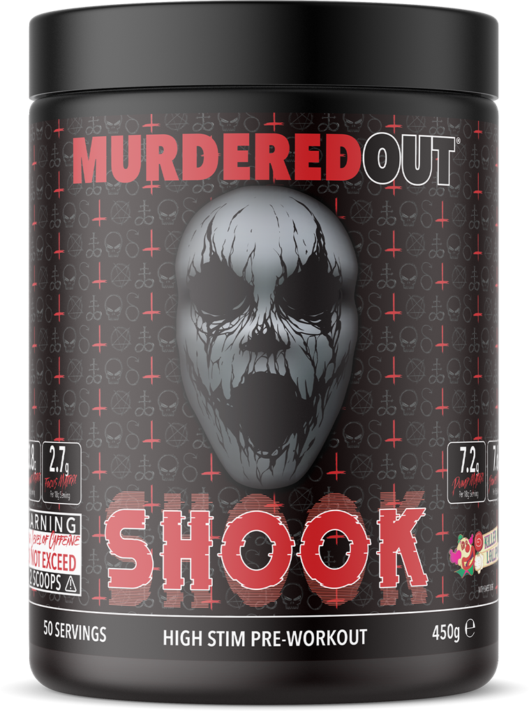 Murdered Out SHOOK Pre-workout Killer Lollipop (450 g) – Supspace NL