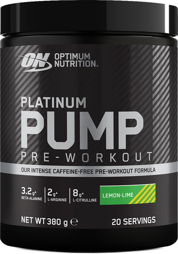 Optimum Nutrition Platinum Pump Pre-workout Lemon Lime (380 g ...