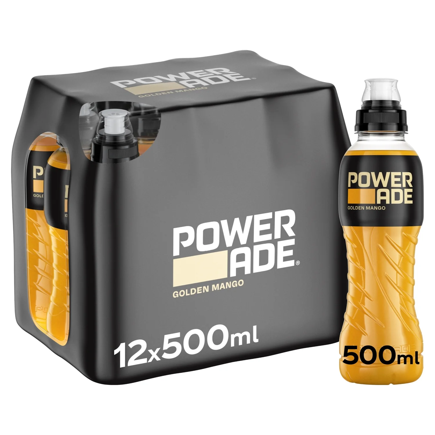 Powerade Golden Mango (12 x 500 ml) – Supspace NL