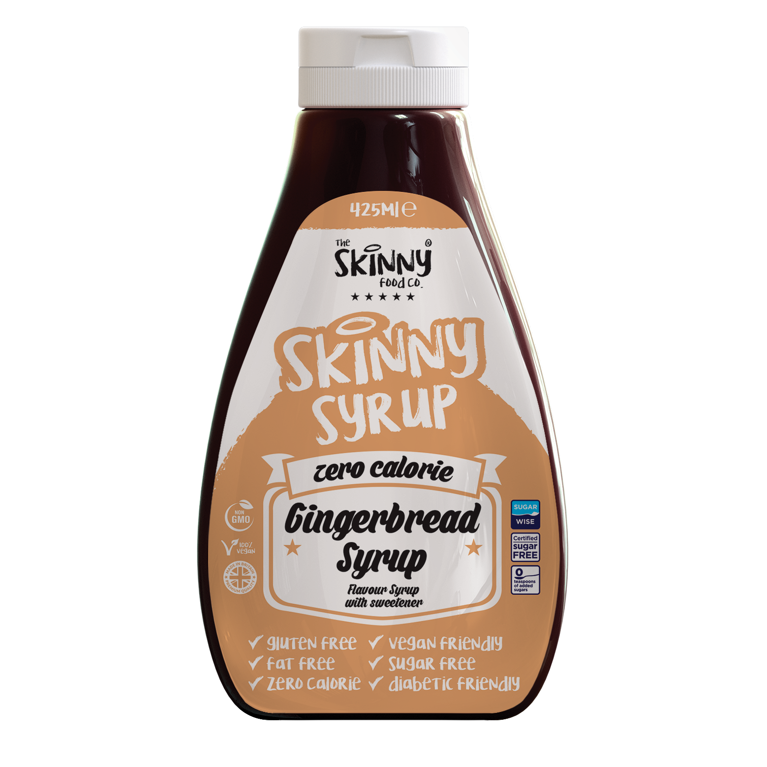 The Skinny Food Co Skinny Syrup Gingerbread (425 ml) – Supspace NL
