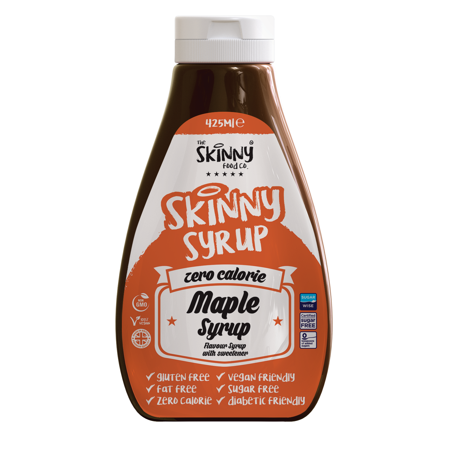 The Skinny Food Co Skinny Syrup Maple Skinny Syrup (425 ml) – Supspace NL