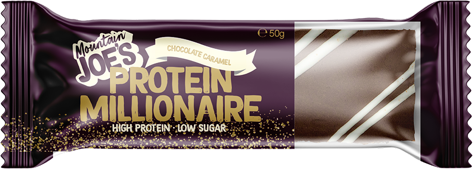 Mountain Joe's Protein Millionaire Chocolate Caramel (10 x 50 g) | What ... Mountain Joe's Protein Millionaire Chocolate Caramel (10 x 50 g) | What ...